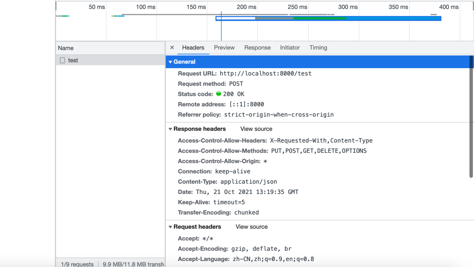 Chrome 中 post 请求体过大导请求体和响应体无法正常展示 - spencer17x